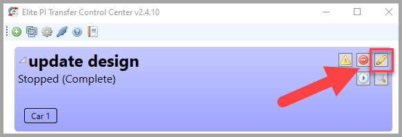 Rediscover Elite PI screens in the Elite PI transfer Control Center – C.E. Electronics