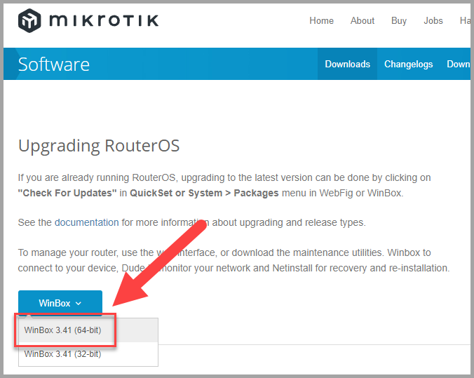 Use the Mikrotik Winbox software to check if you can see your ENET networking router – C.E ...