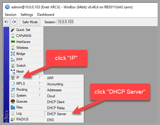 Using the Mikrotik WinBox software to identify connected Elite PI screens – C.E. Electronics