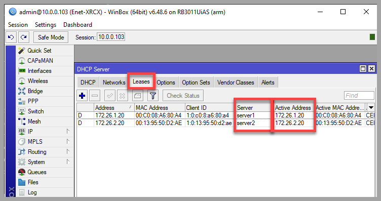 Using the Mikrotik WinBox software to identify connected Elite PI screens – C.E. Electronics