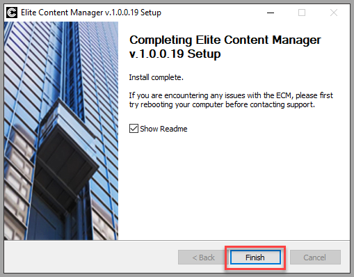 Install the ECM software – C.E. Electronics