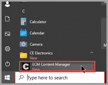 Install the ECM software – C.E. Electronics
